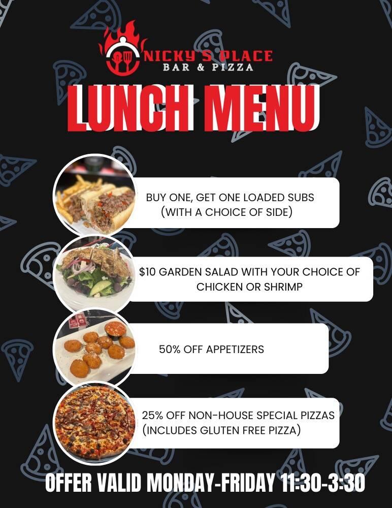 Nicky's Place: Sports Bar & Pizzeria: The Ultimate Game Day Experience ...